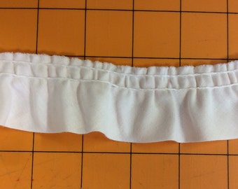 White Ruffle Trim - Etsy