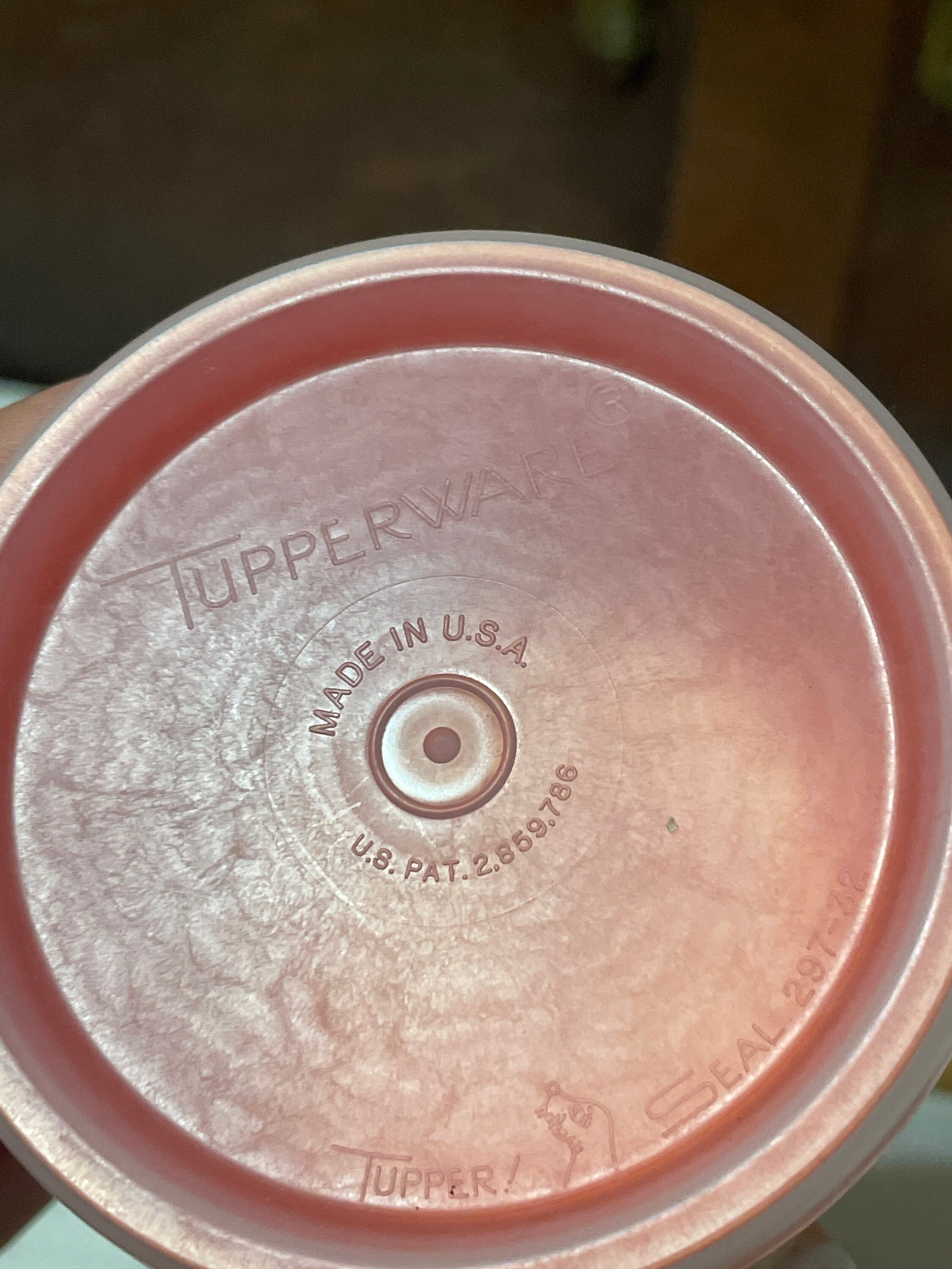 Vintage Tupperware Mini Size Orange Storage Containers With - Etsy