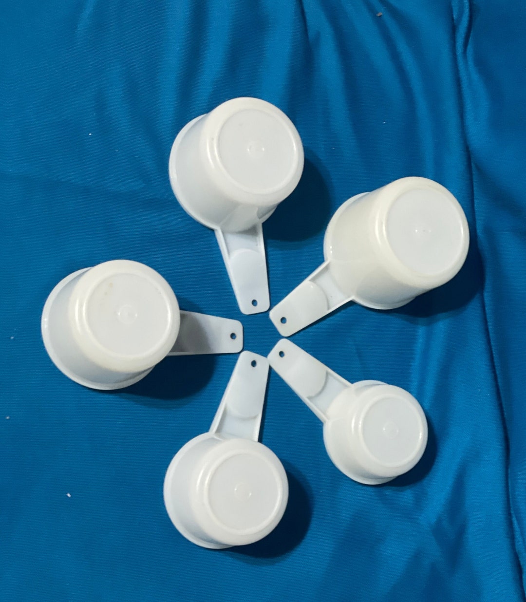 Vintage Tupperware Measuring Set of 5, White/opaque, Preowned - Etsy
