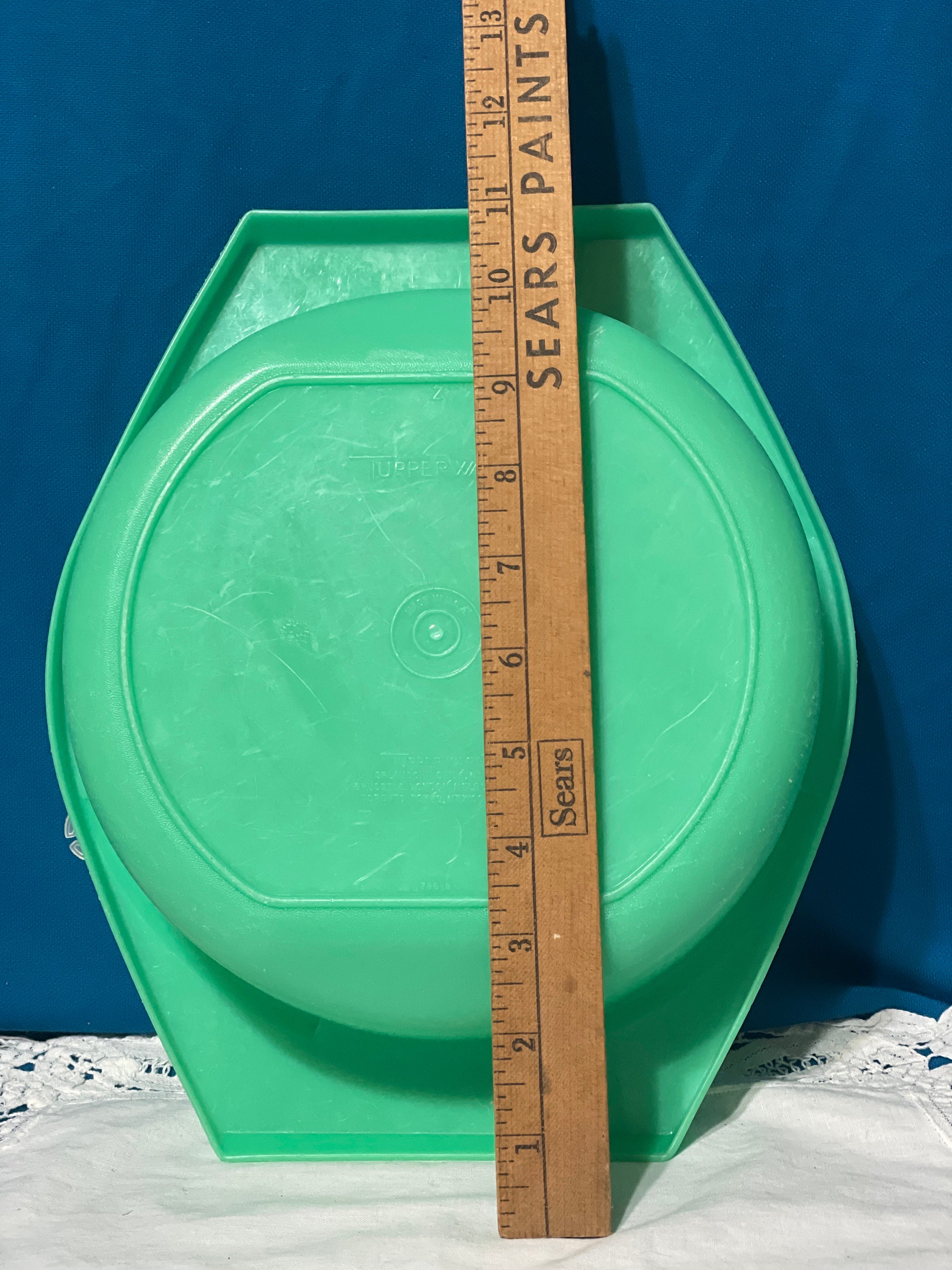 Vintage Tupperware Green Bowl With Lid Preowned in Very Good - Etsy