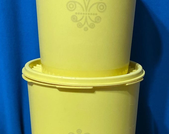 Vintage Tupperware Container 9 Inch X 9 Inch Translucent Vintage ...