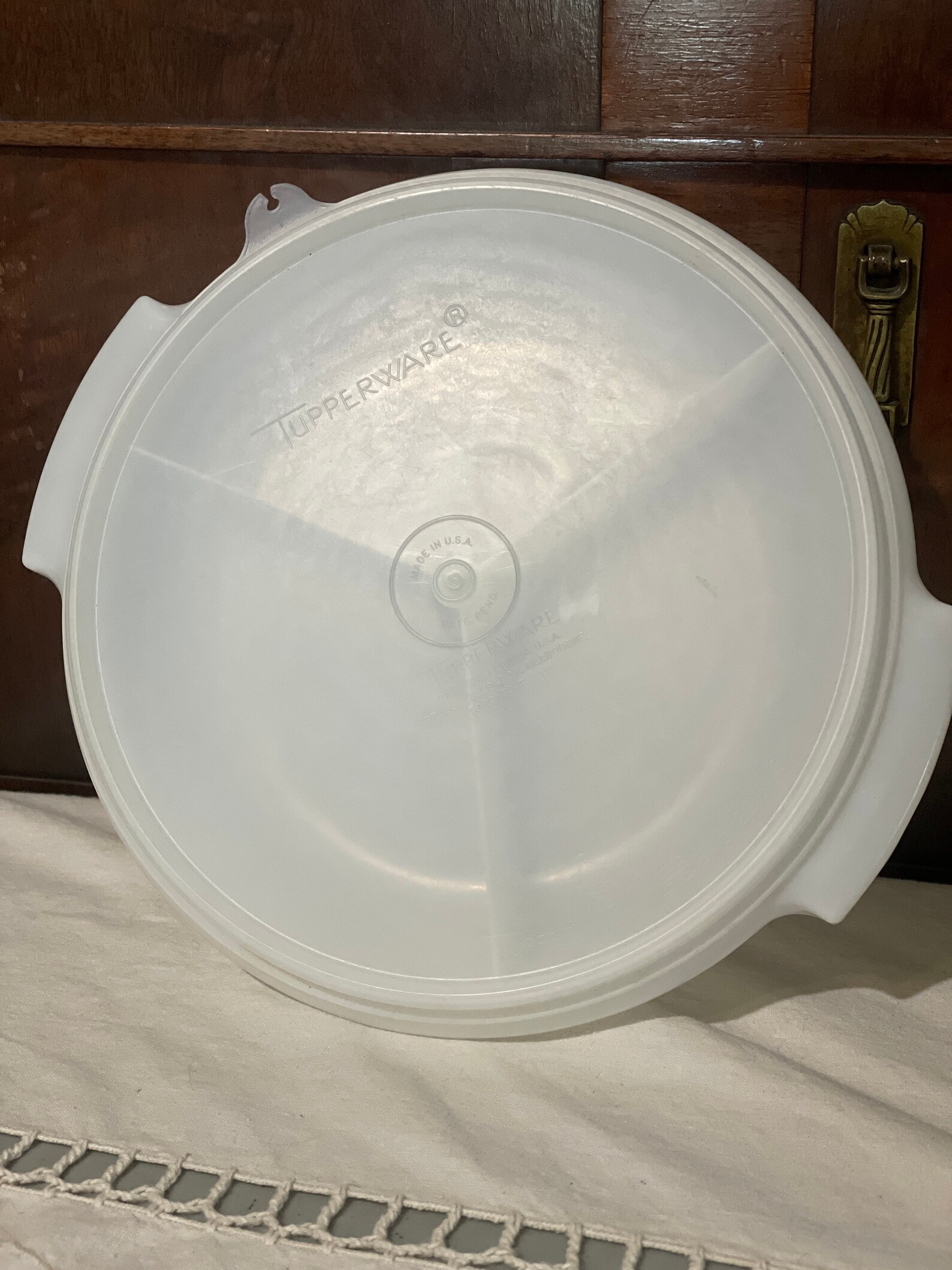 Vintage Tupperware Divider Tray Party Tray With Lid Preowned | Etsy