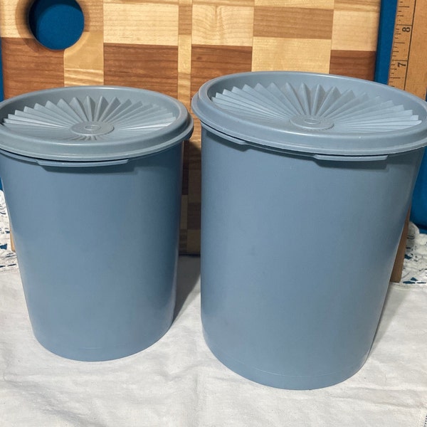 Vintage Tupperware Canisters - Etsy