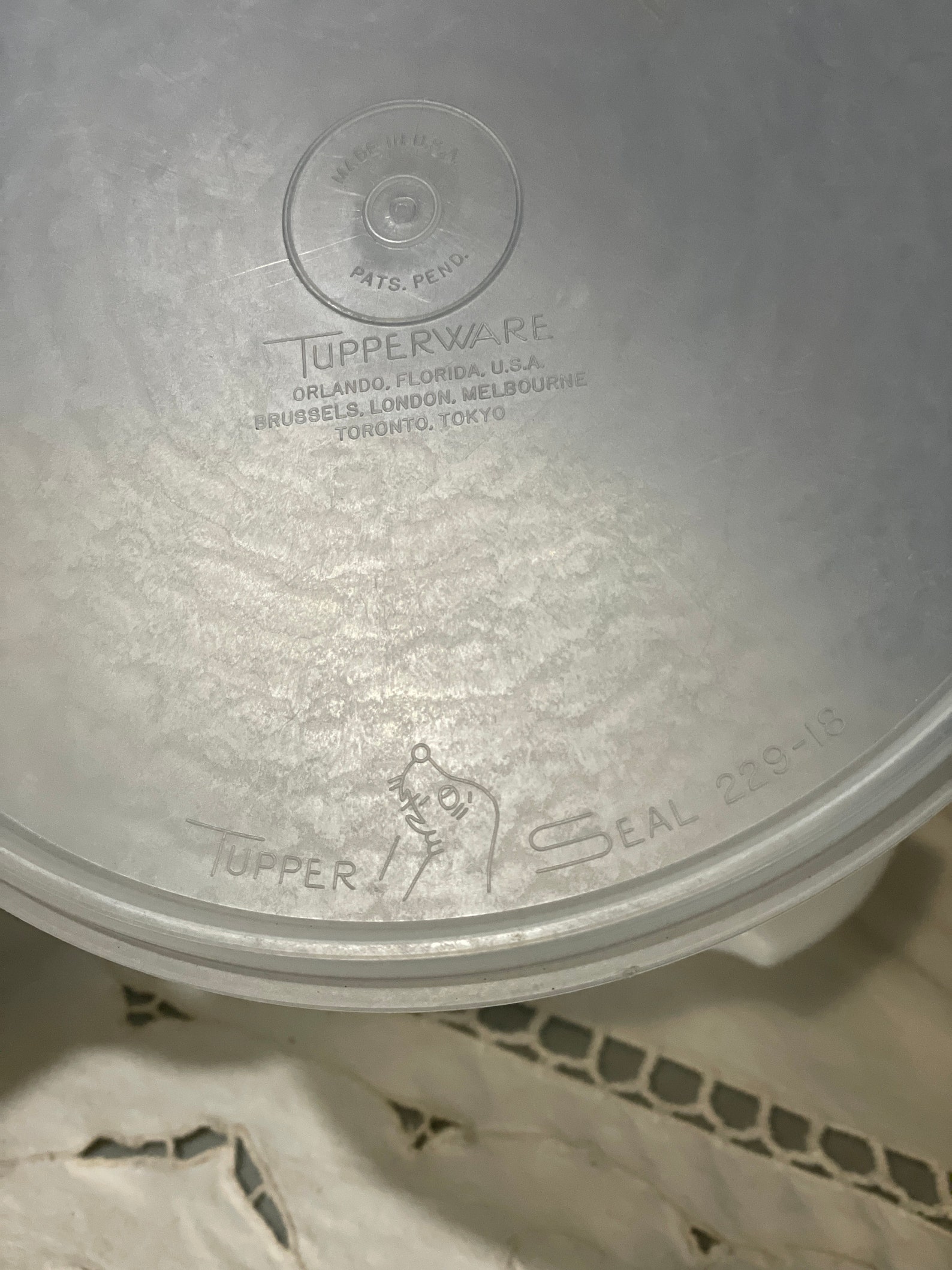 Vintage Tupperware Divider Tray Party Tray With Lid Preowned - Etsy