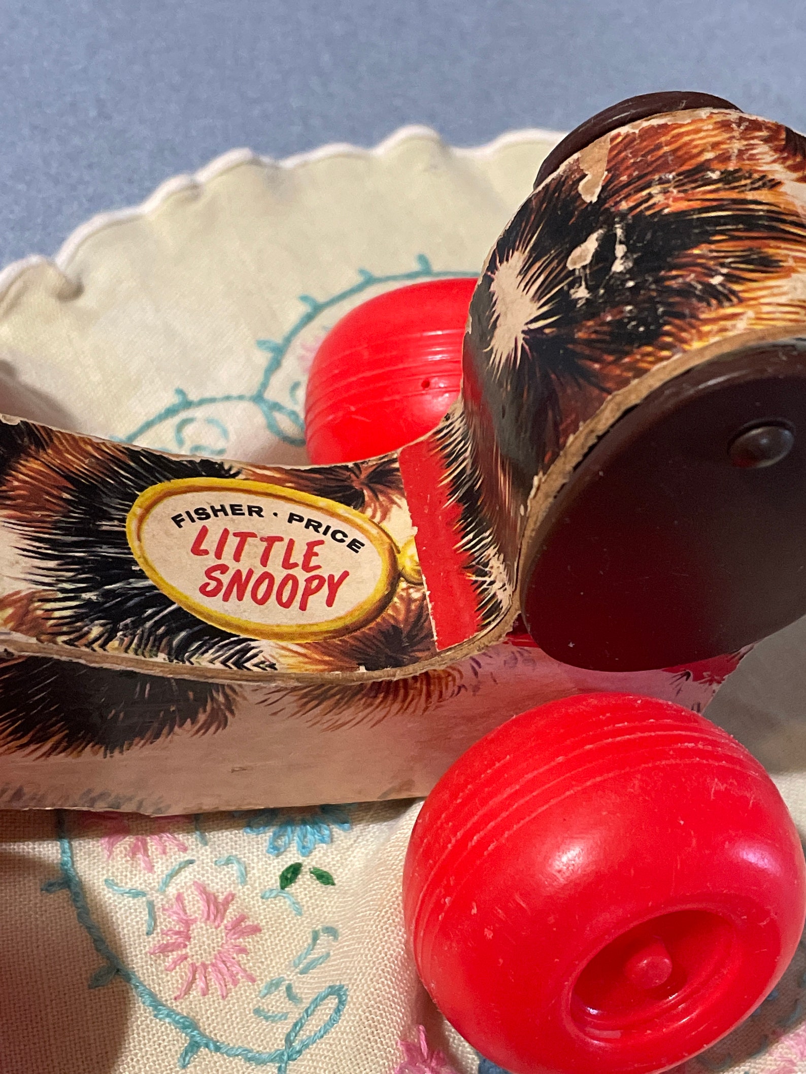 Vintage Fisher Price Little Snoopy Pull Toy 60s Era Made - Etsy