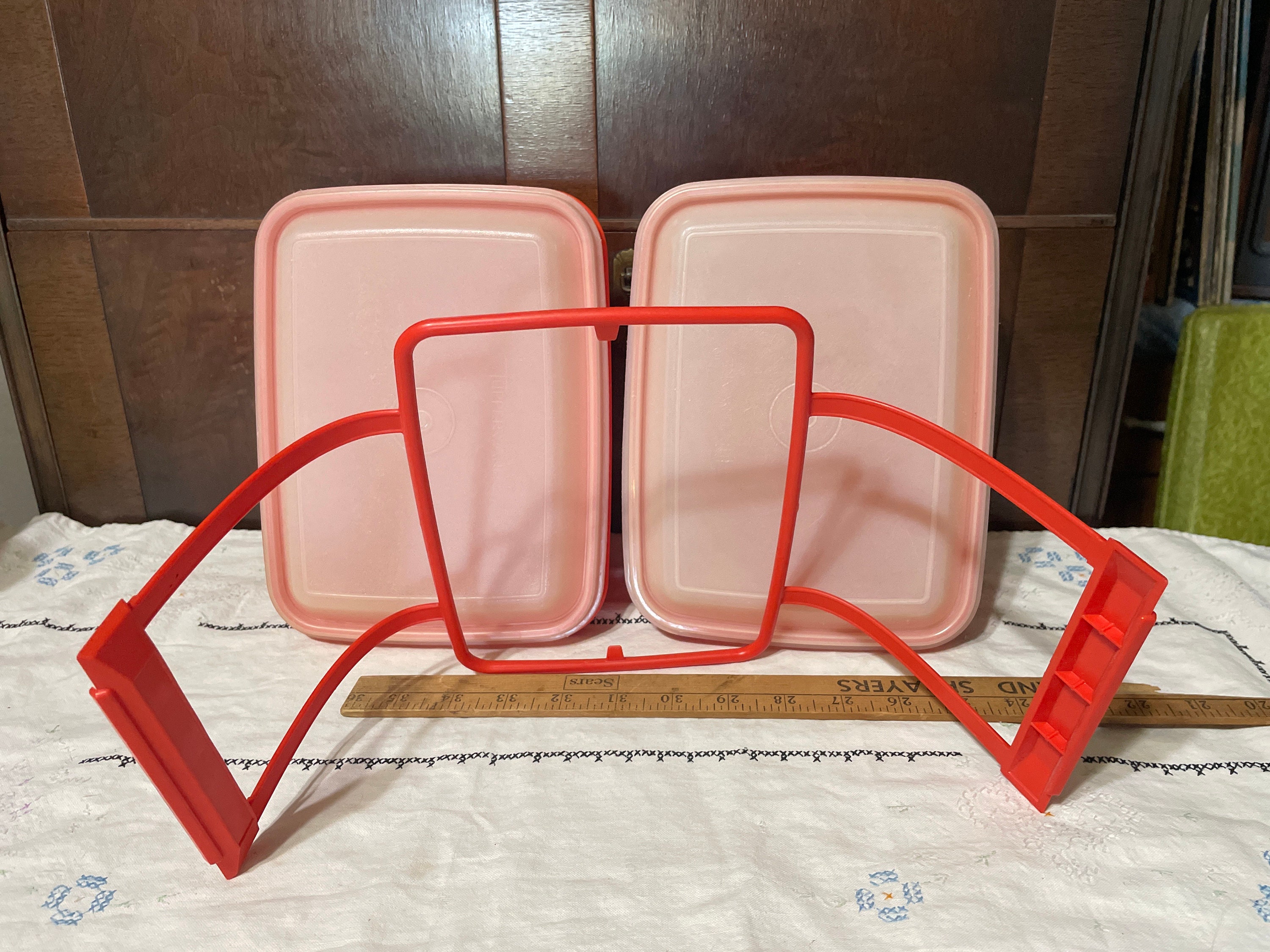 Vintage Tupperware Lunch Tote Pack N Carry Lunch Box - Etsy