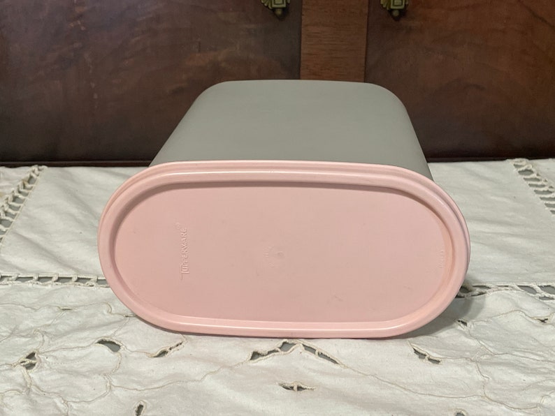 Vintage Tupperware Modular Mate Food Keeper Opaque With Pink - Etsy