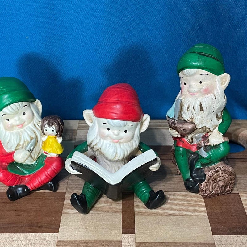 Homco Elves - Etsy