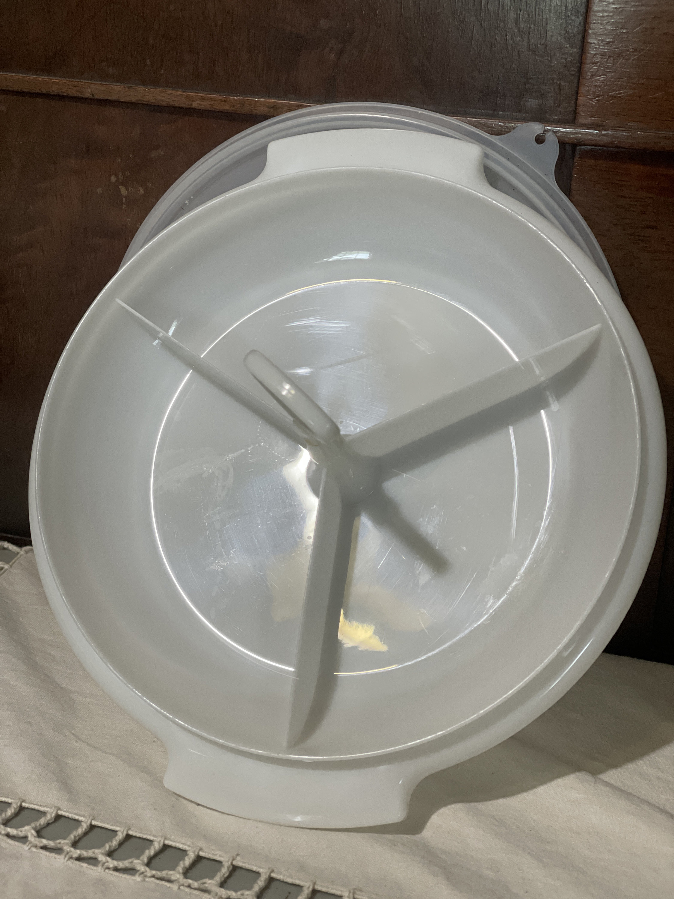 Vintage Tupperware Divider Tray, Party Tray With Lid, Preowned in ...