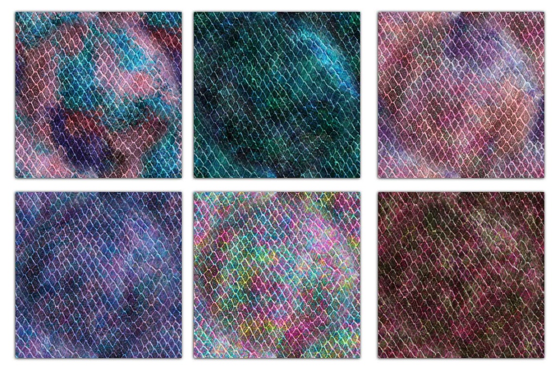 Colorful Croco Paper Crocodile Texture Seamless Patterns - Etsy