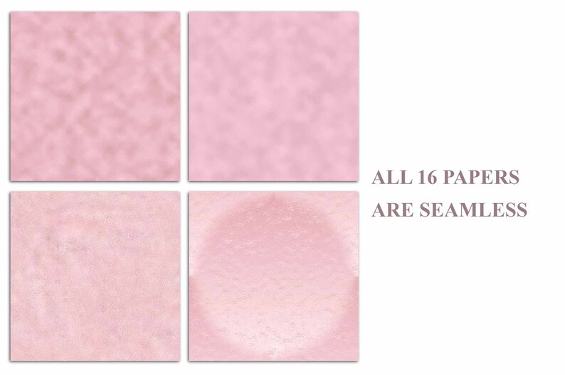 Rose Gold Foils Seamless Pattern Pink Digital Paper Blush - Etsy