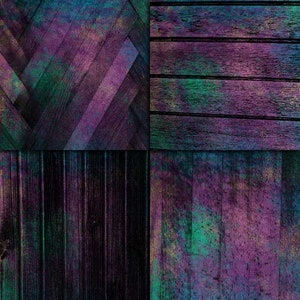 Mermaid Wood Digital Paper Wood Textures Purple Background | Etsy Canada