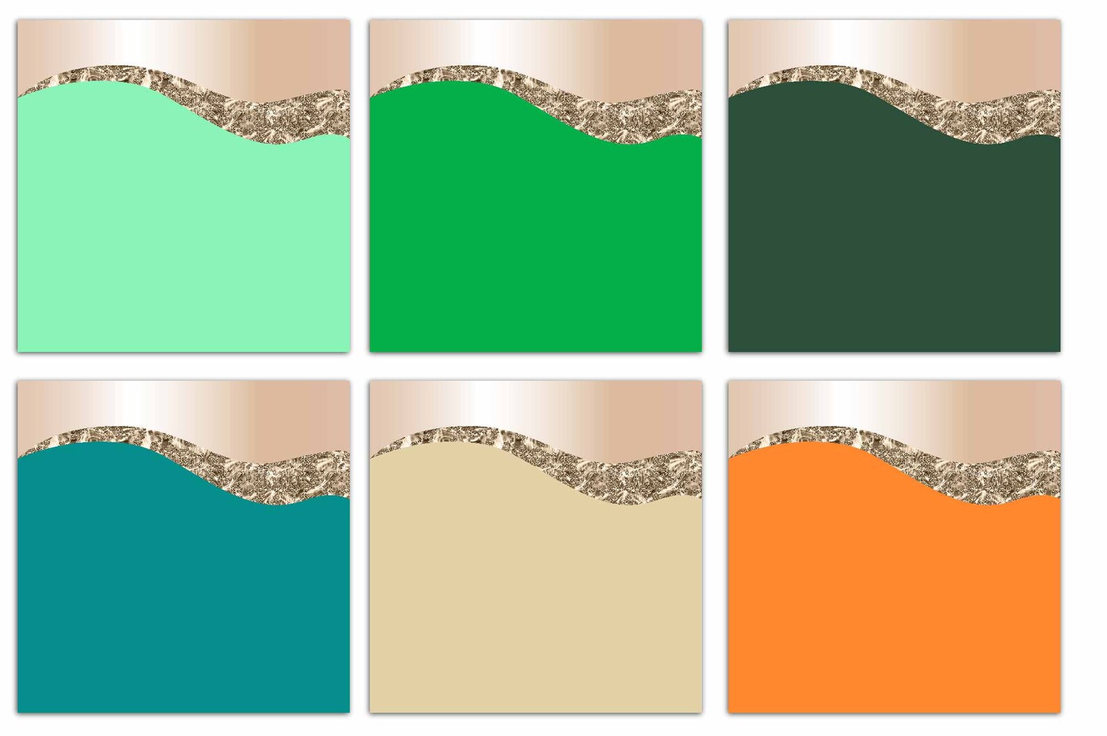 Deluxe Champagne Digital Paper Quartz Ivory Glitter - Etsy