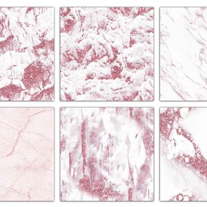 Rose Gold Marble Digital Paper Seamless Patterns Glitter - Etsy