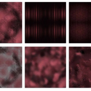 Rose Gold Grunge, Digital Paper, Gothic Backgrounds, Victorian Damask ...