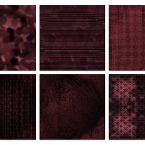 Rose Gold Grunge, Digital Paper, Gothic Backgrounds, Victorian Damask ...