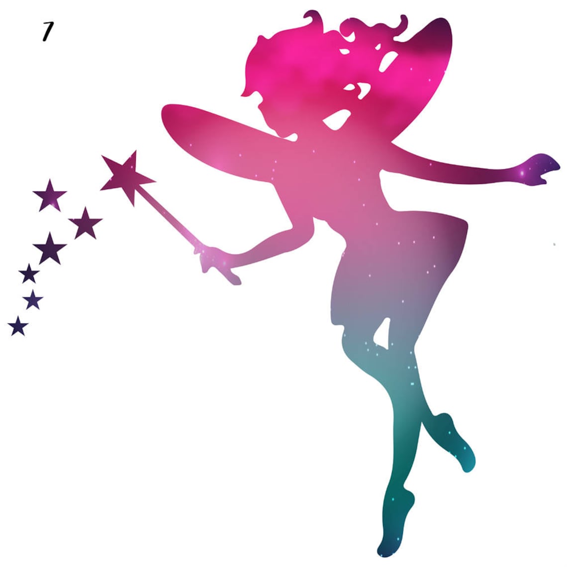 Galaxy fairies fairy clipart cosmic clip art rainbow fairy - Etsy Polska