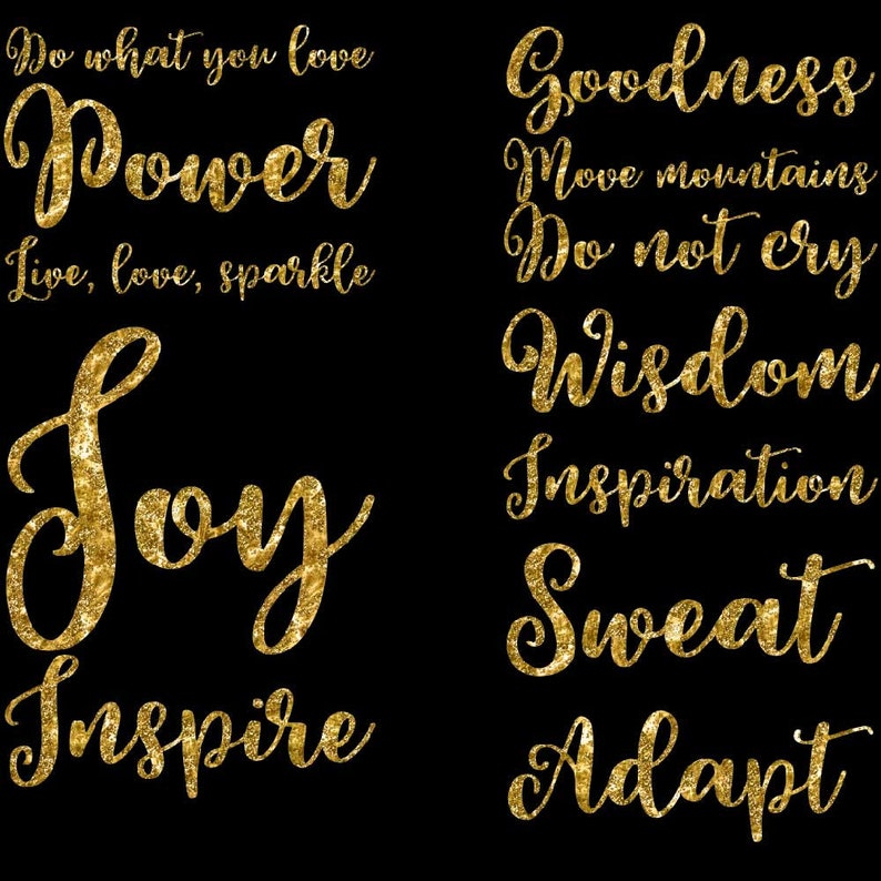 Inspirational Words Encouragement Word Motivation Word Art - Etsy