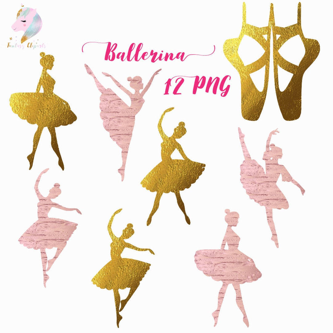 Dance Silhouettes Clip Art Ballet