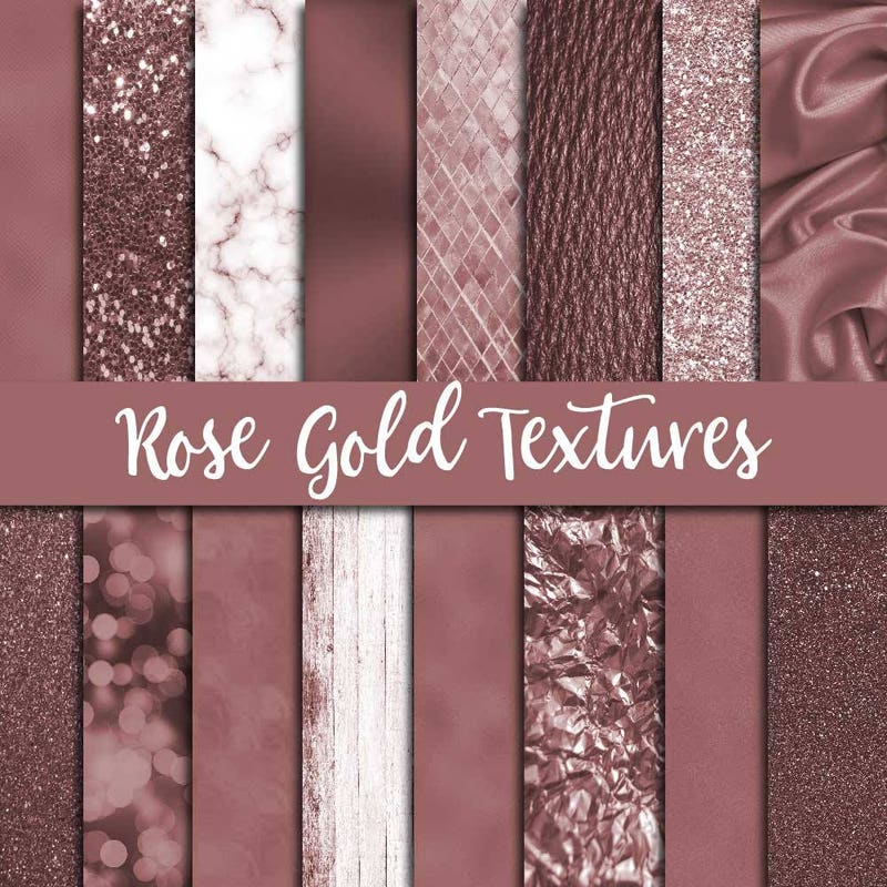 Rose Gold Textures - Etsy