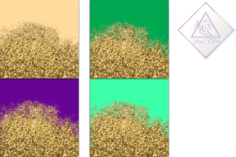 Glitz Digital Paper Glitter Textures Pink Mint Blush Purple - Etsy