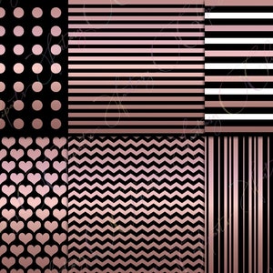 Rose Gold Digital Paper in Jpg Format Made by Fantasy Cliparts, Pink ...