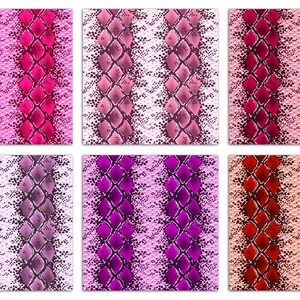 Snake Textures, Digital Paper, Seamless Pattern, Animal Background, Zoo ...