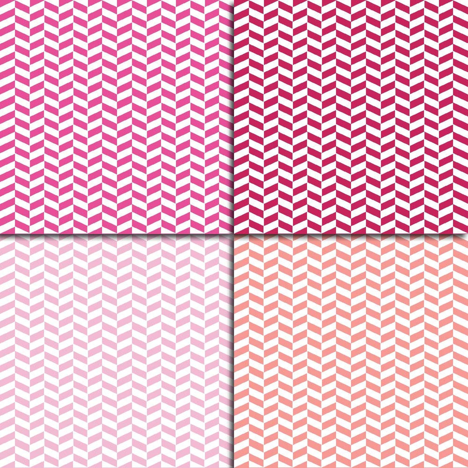 Herringbone Pattern Digital Paper Geometric Patterns - Etsy