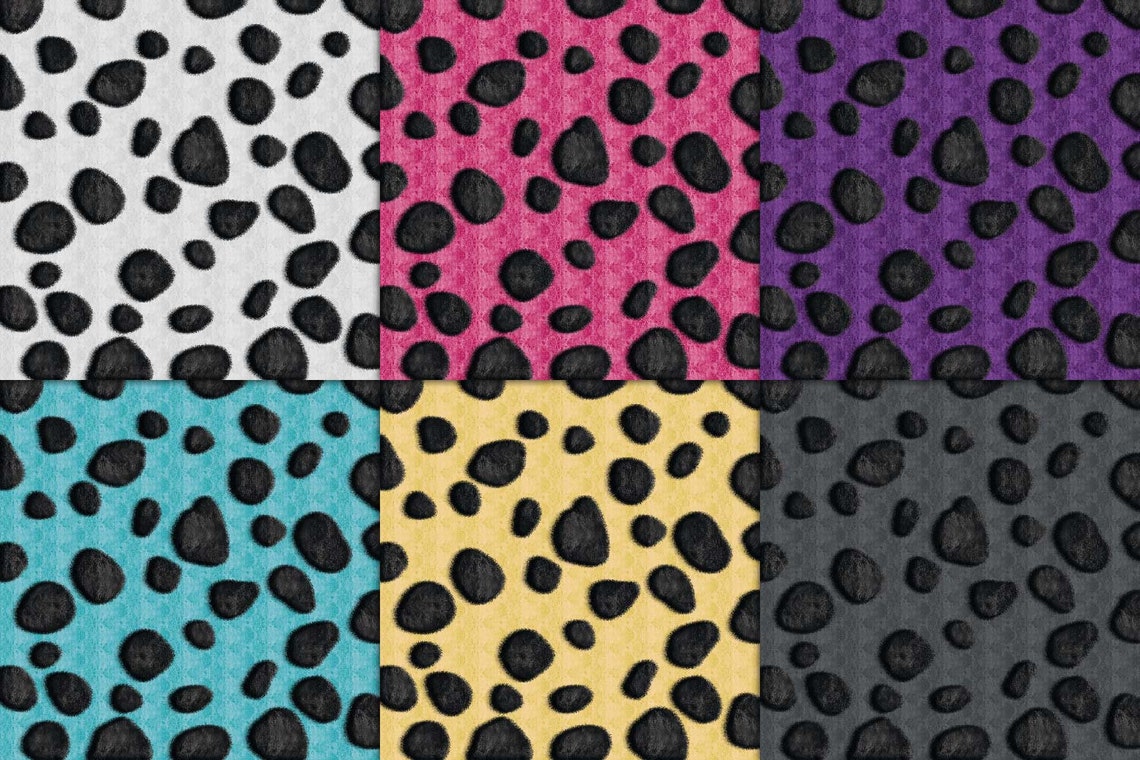 Cheetah Print Digital Paper Fur Animal Skin Furry | Etsy