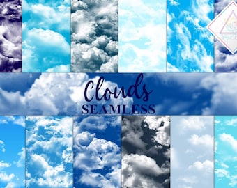 32 Little Clouds Clipart Baby Cloud Cliparts Kawaii Cloud - Etsy