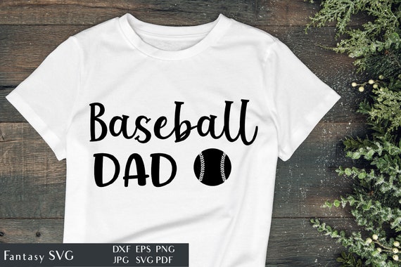 Baseball Dad | SVG Cut File For Cricut | Family Quote | Cheer Daddy ...