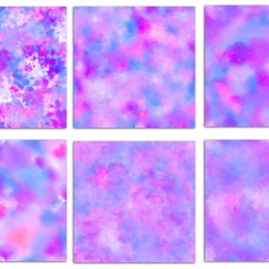 Violet Watercolor, Seamless Textures, Digital Paper, Paint Background ...