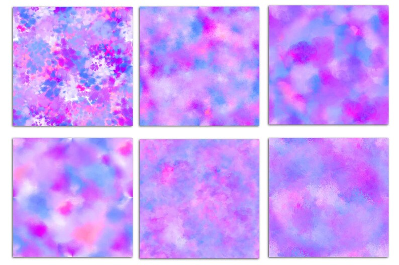Violet Watercolor Seamless Textures Digital Paper Paint | Etsy
