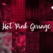 Hot Pink Grunge Digital Paper Distressed Textures Abstract | Etsy