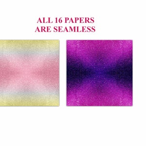 Glitter Ombre, Ombre Backgrounds, Glitter Textures, Digital Paper ...