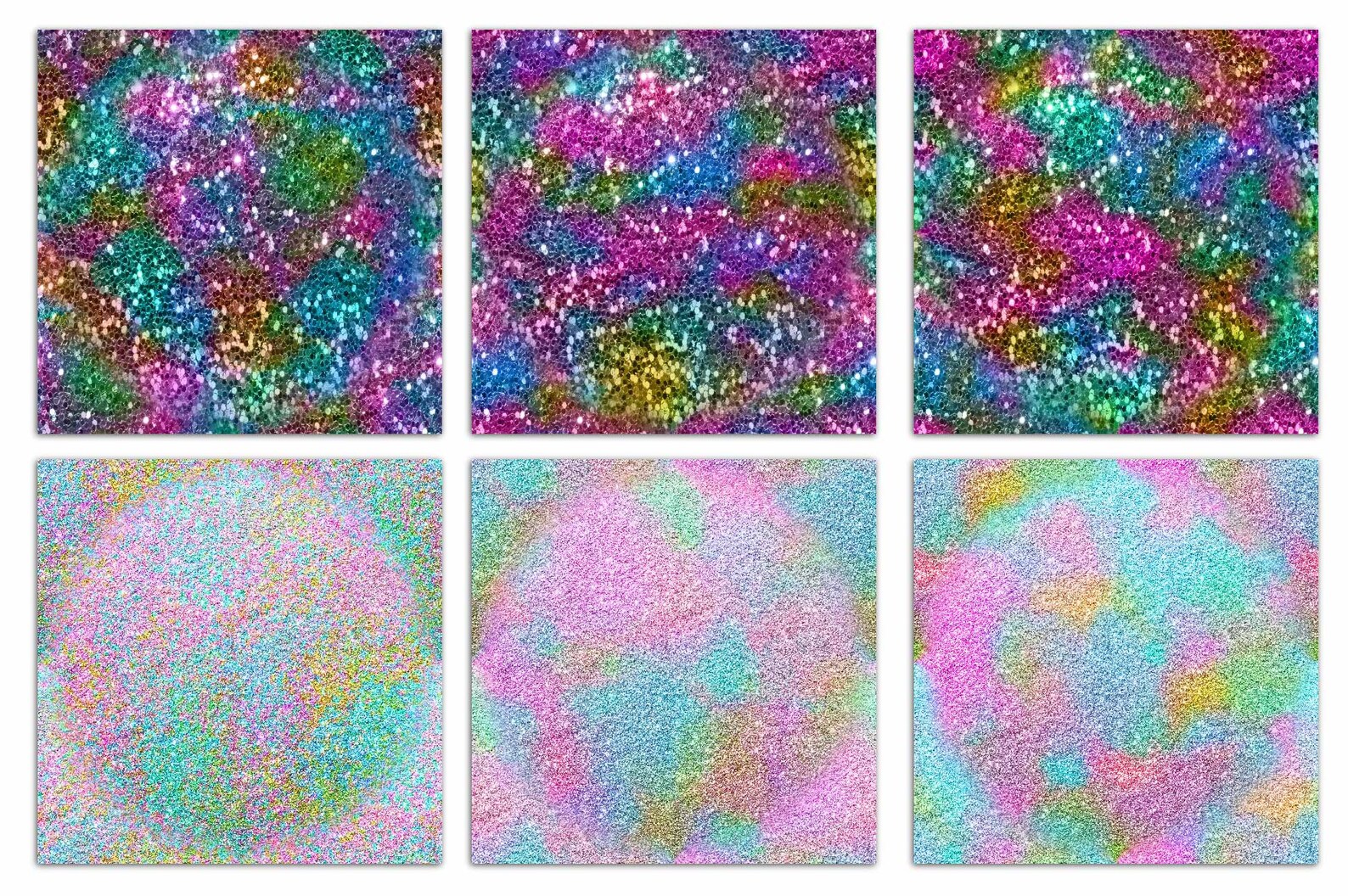 Unicorn Colors Digital Paper Seamless Patterns Pastel - Etsy