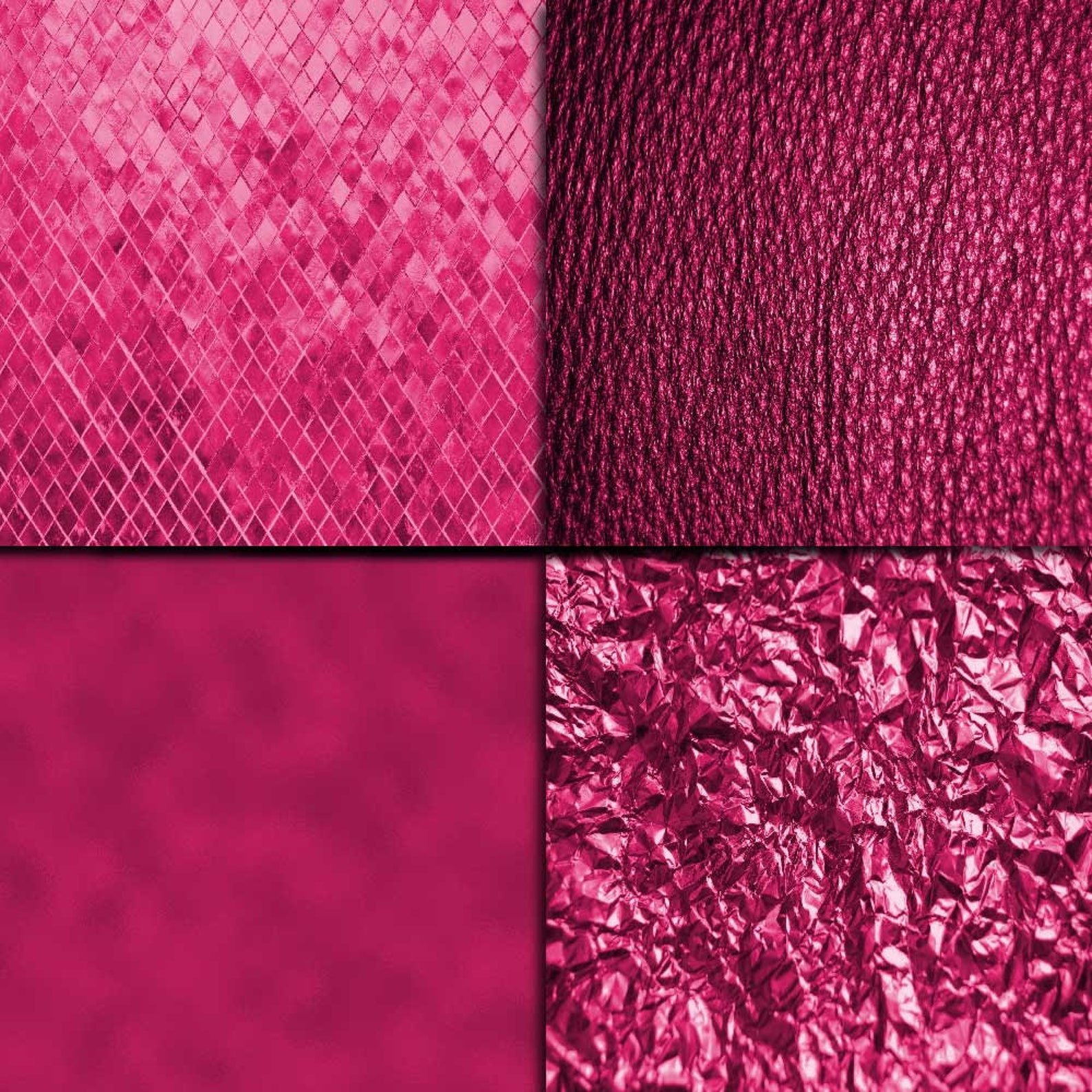 Hot Pink Textures Fuchsia Backgrounds Fuschia Glitter - Etsy