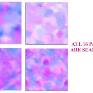 Violet Watercolor, Seamless Textures, Digital Paper, Paint Background ...