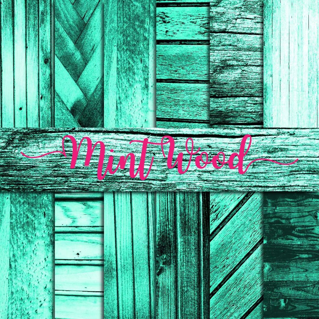 Mint Wood Paper, Mint Backgrounds, Wood Textures, Turquoise Wood ...