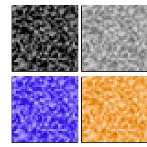 Pixelated Digital Paper Pixels Seamless Pattern Pixel Textures Rainbow ...