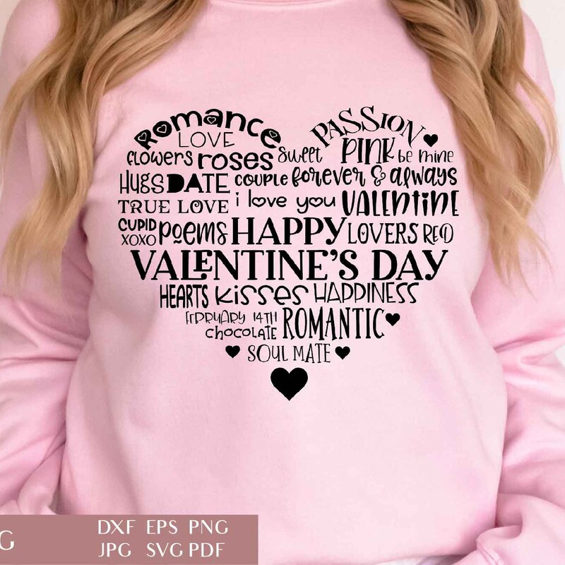 Heart Typography - Etsy