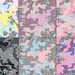 Camouflage Digital Paper With Silver Glitter Details - Etsy