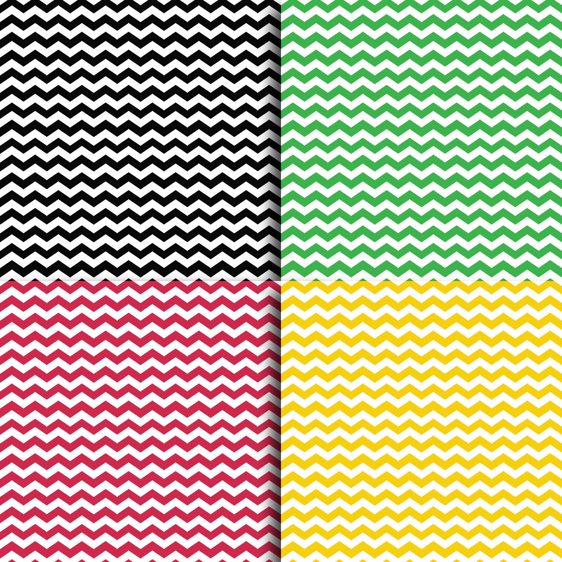 Chevron Paper Pack Digital Paper Chevron Backgrounds - Etsy
