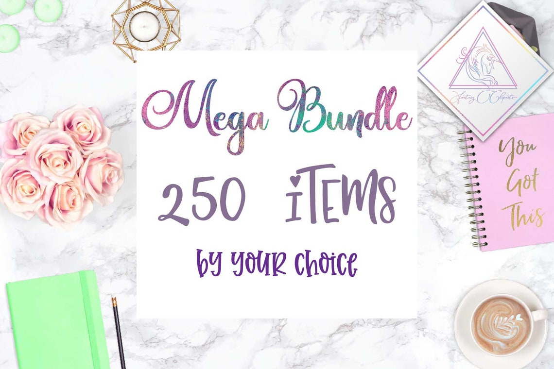 Mega bundle big huge bundle clipart on sale fantastic deal | Etsy