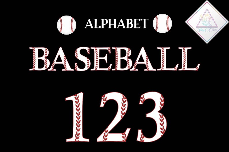 Baseball Alphabet Ball Letters Letter Overlay Sports - Etsy