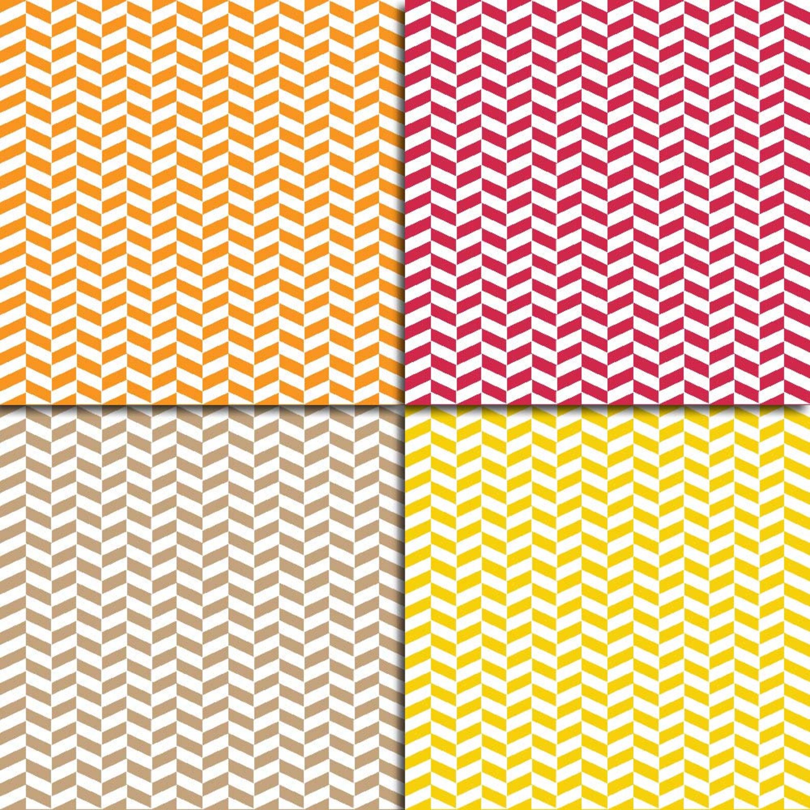 Herringbone Pattern Digital Paper Geometric Patterns - Etsy