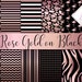Rose Gold Digital Paper in Jpg Format Made by Fantasy Cliparts, Pink ...