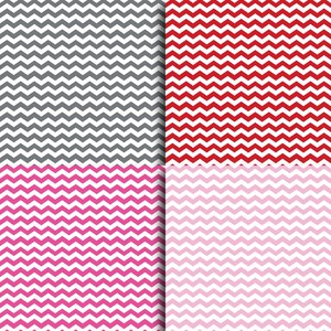 Chevron Paper Pack Digital Paper Chevron Backgrounds - Etsy