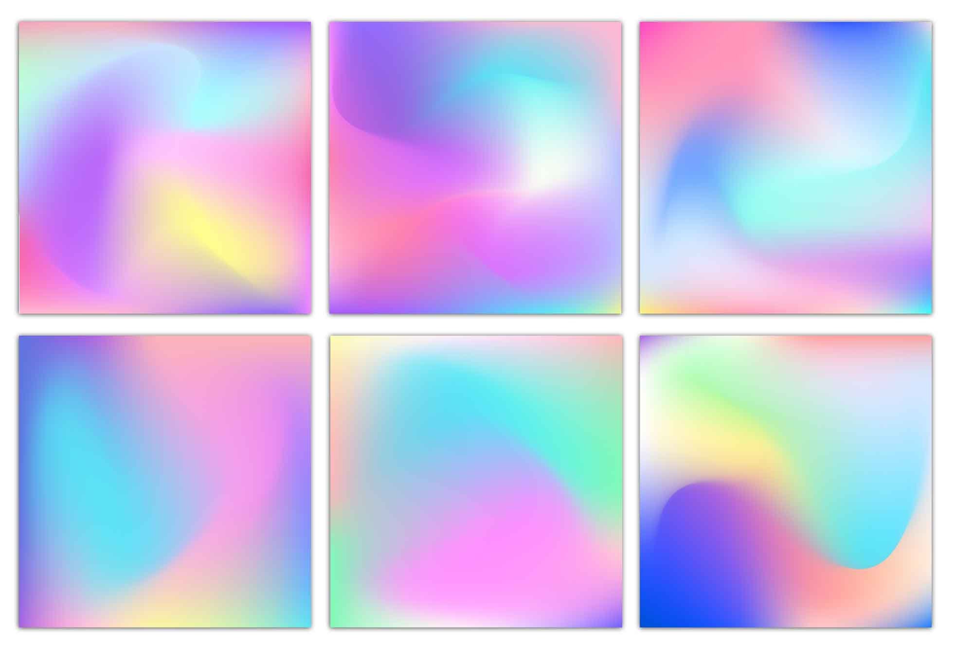 Holographic Texture Digital Paper Magic Backgrounds Holo - Etsy