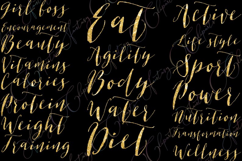 Work Out Word Art Clipart Cardio Training Sayings in Png - Etsy